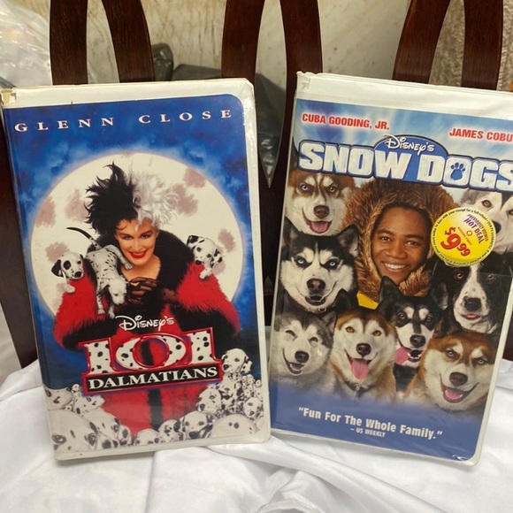 Media | 2 Vhs Tapes Dogs | Poshmark
